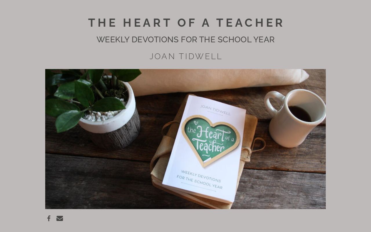 The Heart of a Teacher Devotions